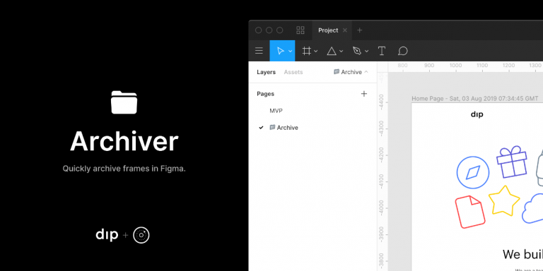 Free Archiver Figma Plugin | Figma Elements