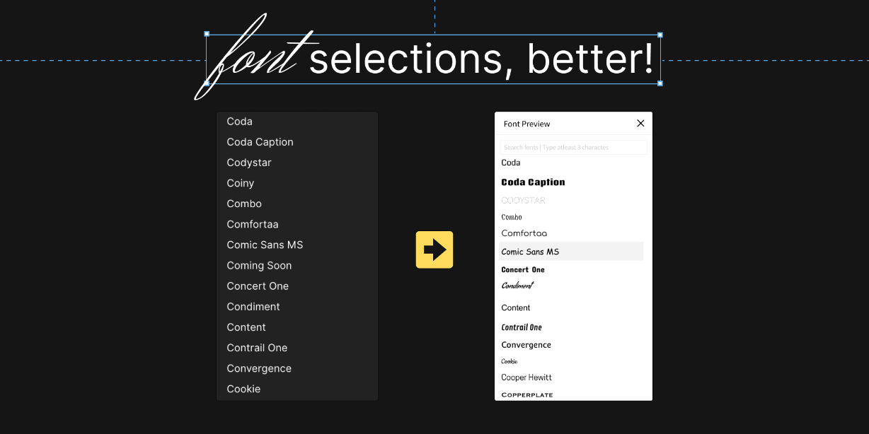 Free Better Font Picker Figma Plugin Figma Elements Free Better Font Picker Figma Plugin Figma Elements
