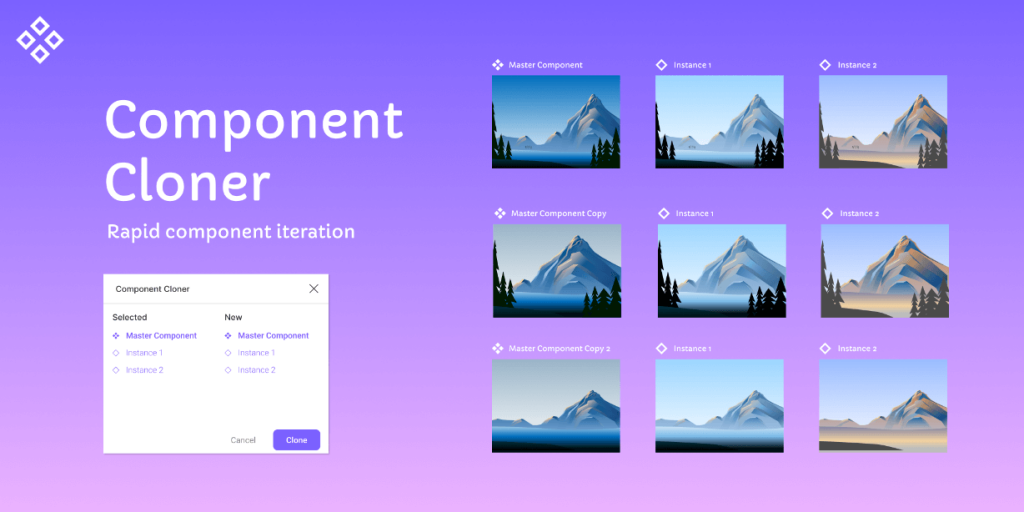 Free Component Cloner Figma Plugin | Figma Elements