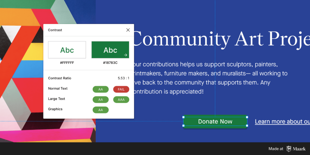 Free Contrast Figma Plugin | Figma Elements