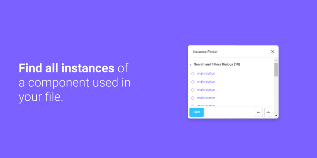 Free Instance Finder Figma Plugin | Figma Elements