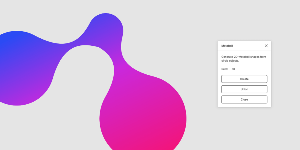 Free Metaball Figma Plugin | Figma Elements