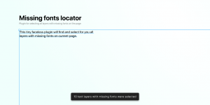 Free Missing Font Selector Figma Plugin | Figma Elements