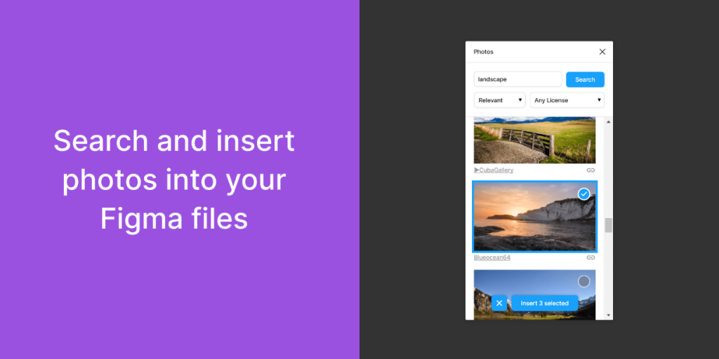 Free Photos Figma Plugin | Figma Elements