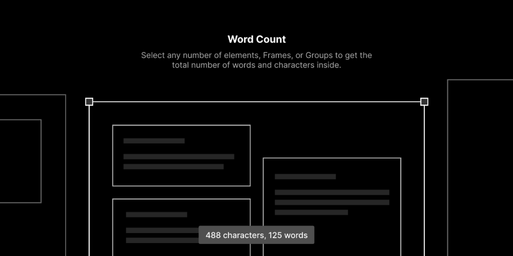 Free Word Count Figma Plugin | Figma Elements