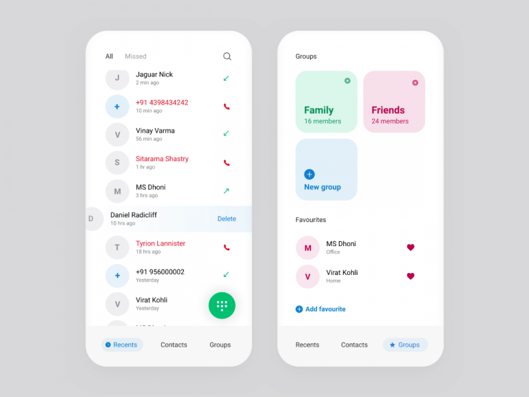 Phone App UI Kit - Free Figma Resource | Figma Elements