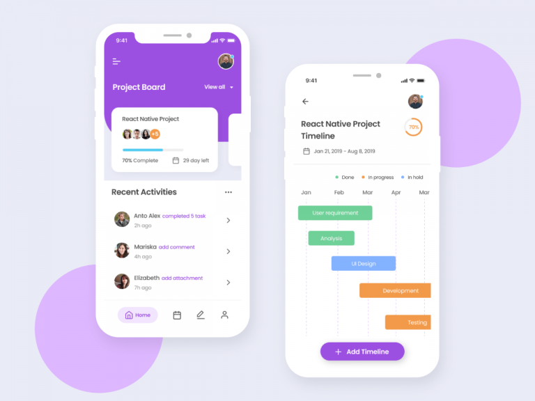 Project Management - Free Figma Resource | Figma Elements