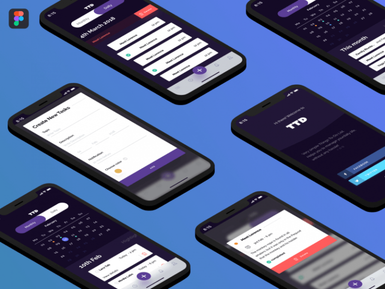 To Do App - Free Figma Resource | Figma Elements