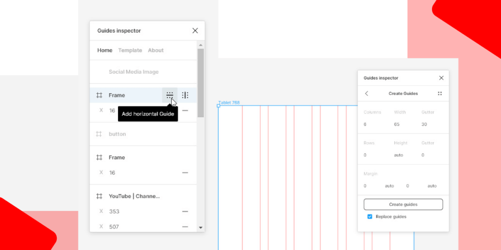 Free Guides inspector Figma Plugin | Figma Elements