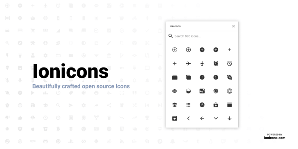 Free Ionicons Figma Plugin | Figma Elements
