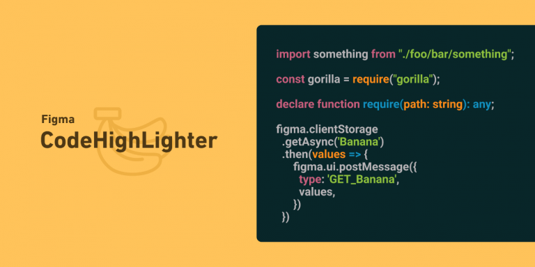 Free Figma Code Highlighter Figma Plugin | Figma Elements