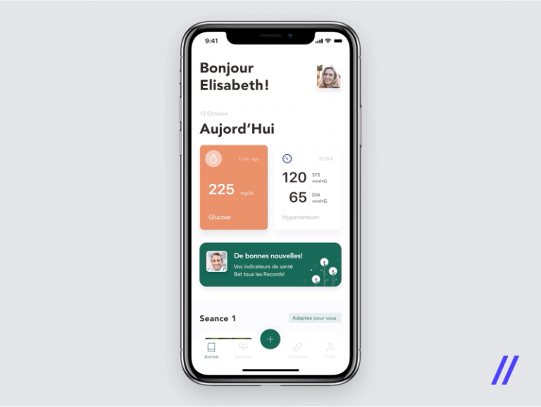 Healthcare App for Patients - Free Figma Resource | Figma Elements