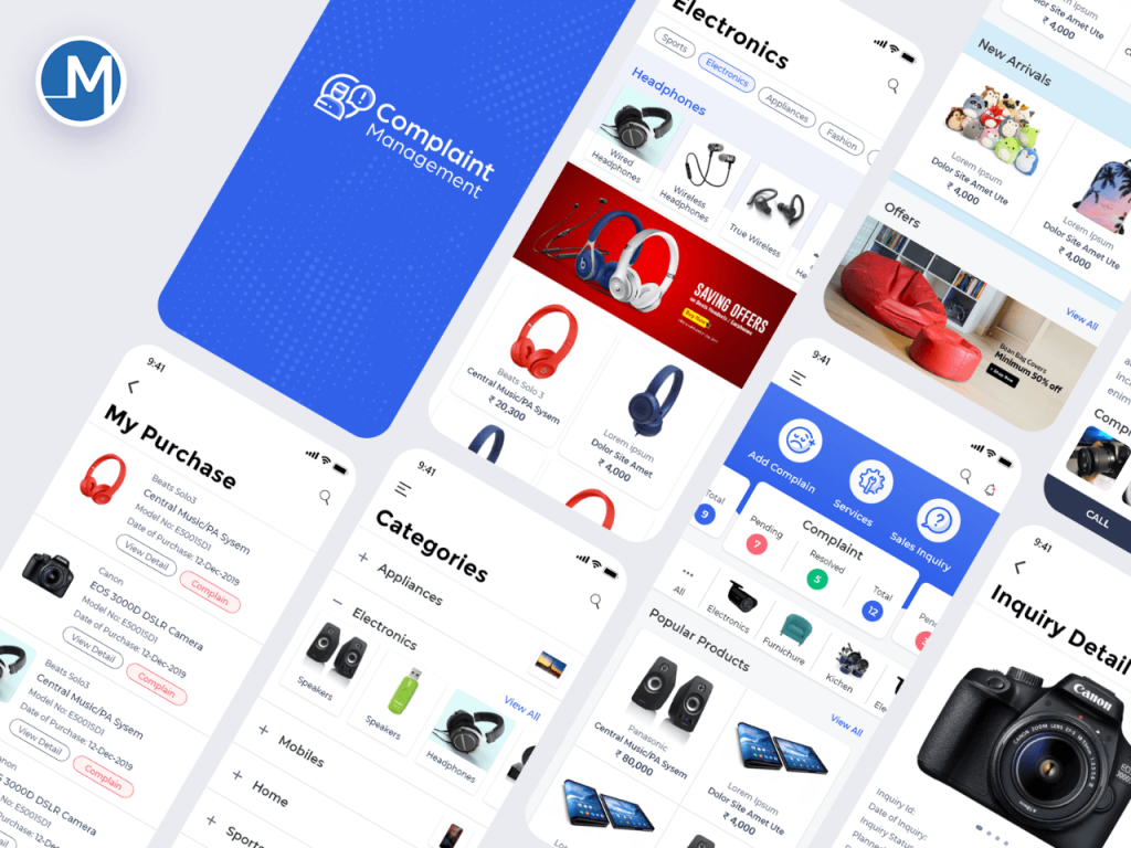 Mobile CMS App - Free Figma Resource | Figma Elements