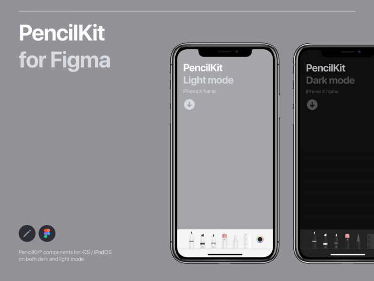 PencilKit App - Free Figma Resource | Figma Elements