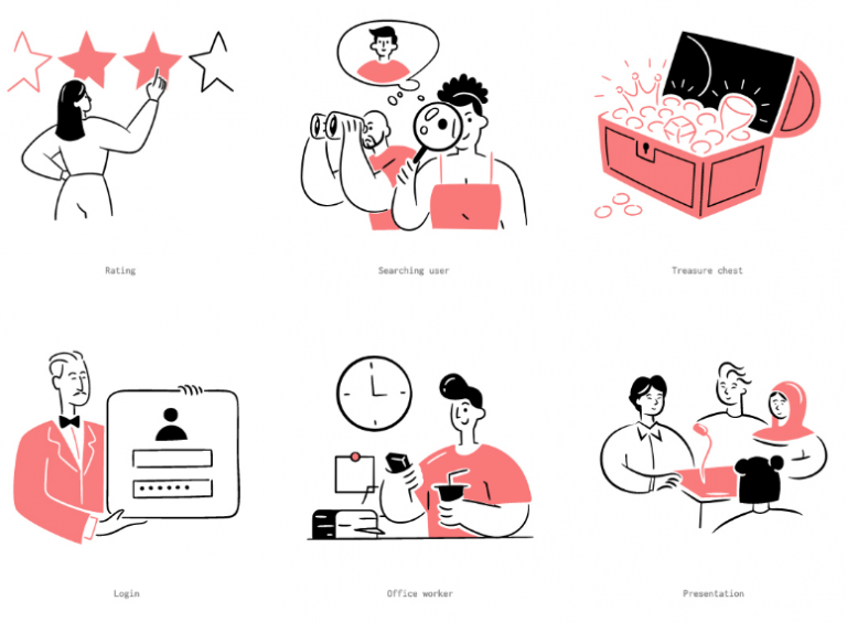 80 Streamline Illustrations - Free Figma Resource | Figma Elements