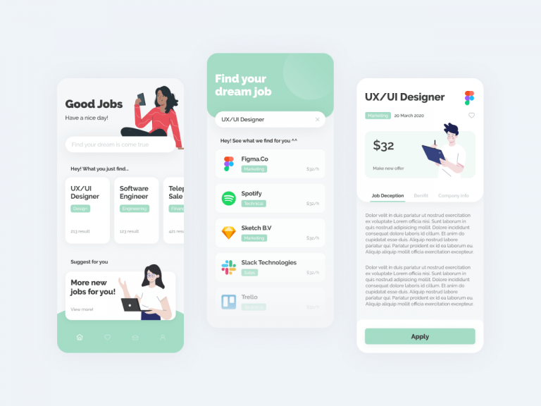 E-Commerce App - Free Figma Resource | Figma Elements