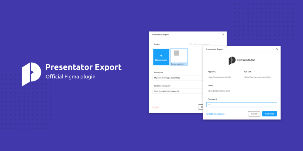 Free Presentator Export Figma Plugin | Figma Elements