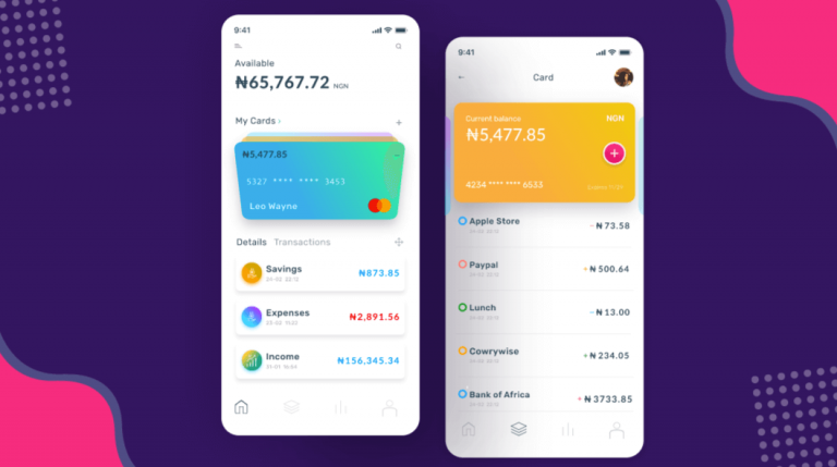 Wallet UI Concept App - Free Figma Resource | Figma Elements