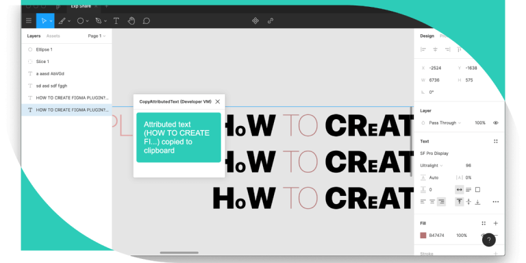 Free Attributed Text Copy Helper Figma Plugin | Figma Elements