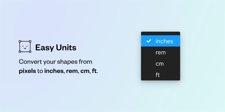 Free Easy Units Figma Plugin | Figma Elements