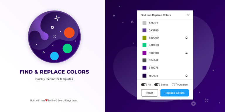 Free Find and Replace Colors Figma Plugin | Figma Elements