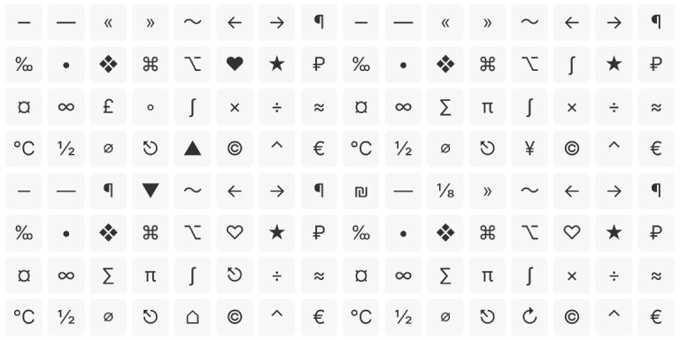 Free Glyph Picker ↗ Figma Plugin | Figma Elements