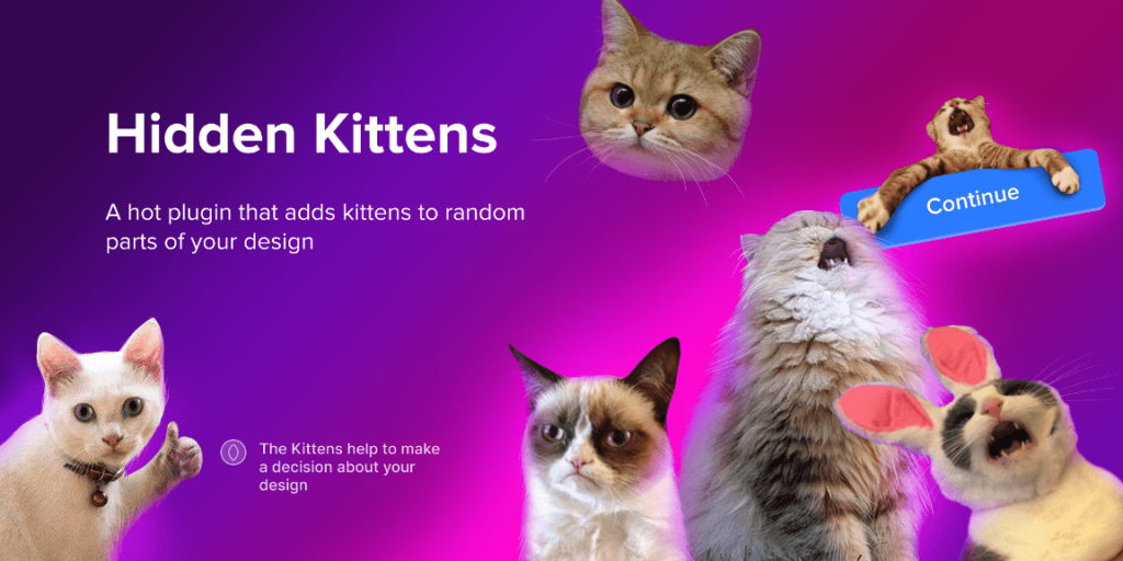 Free Hidden Kittens Figma Plugin | Figma Elements