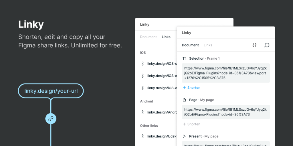 Free Linky Figma Plugin | Figma Elements