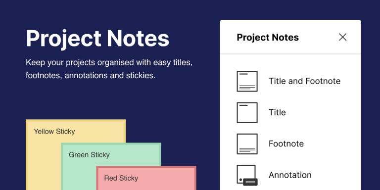 Free Project Notes Figma Plugin | Figma Elements