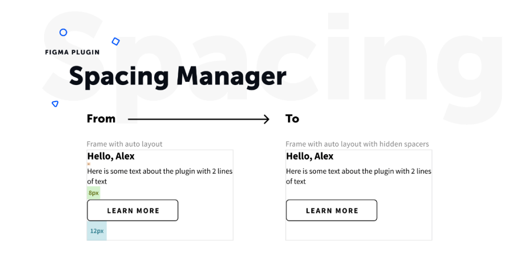Free Spacing Manager Figma Plugin | Figma Elements