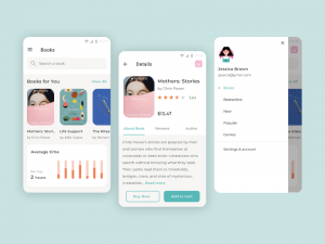 Book Store App - Free Figma Resource | Figma Elements
