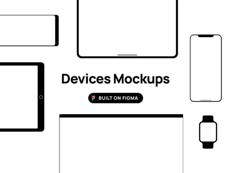 Devices Mockups - Free Figma Resource | Figma Elements