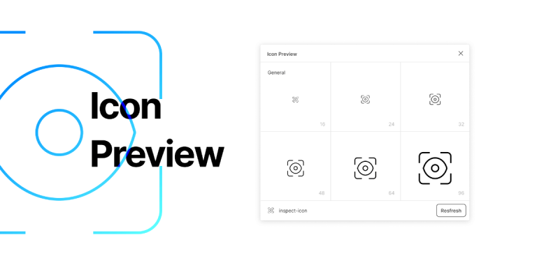 Free Icon Preview Figma Plugin | Figma Elements