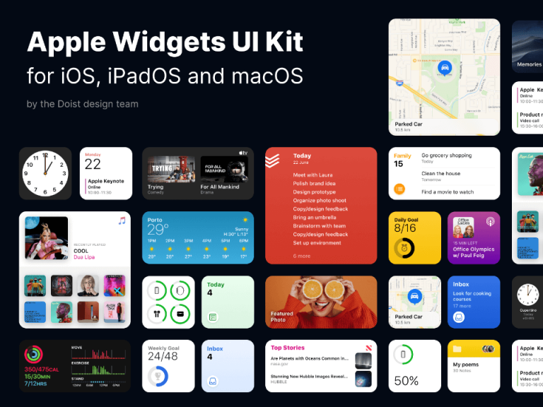 iOS UI Kits for Figma | Figma Elements