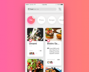 Mobile Restaurant List UI - Free Figma Resource | Figma Elements