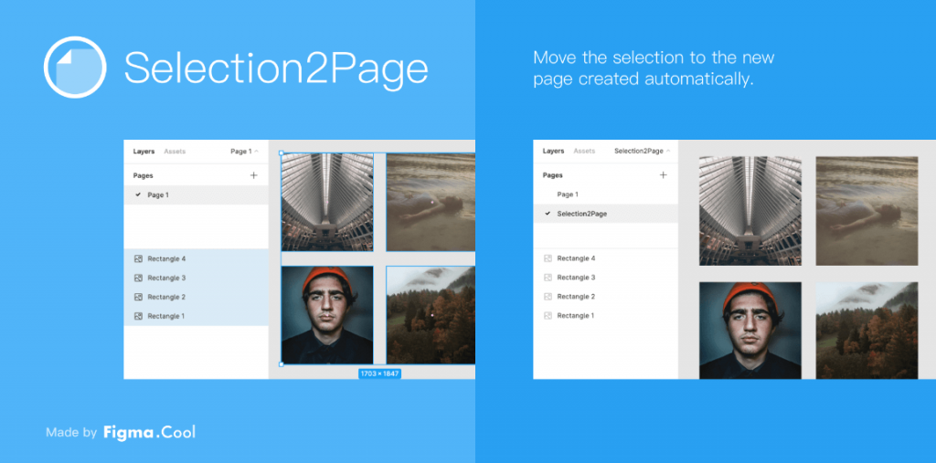 Free Selection2Page Figma Plugin | Figma Elements