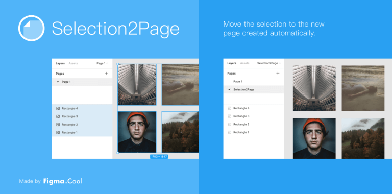 Free Selection2Page Figma Plugin | Figma Elements