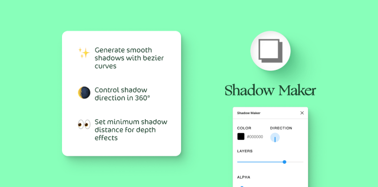 Free Shadow Maker Figma Plugin | Figma Elements