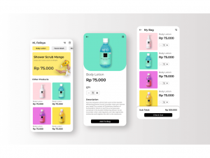 Skincare Apps - Free Figma Resource | Figma Elements