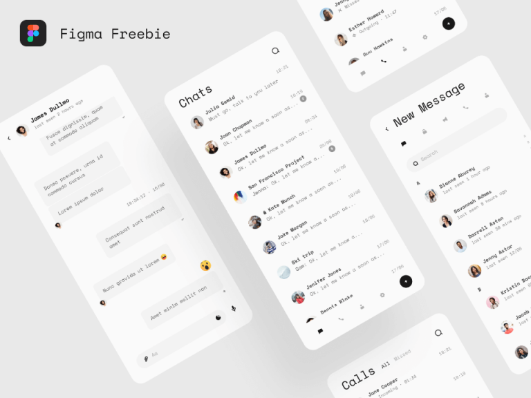 Telegram Redesign - Free Figma Resource | Figma Elements