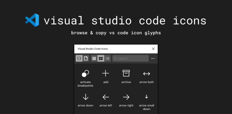Free Visual Studio Code Icons Figma Plugin | Figma Elements