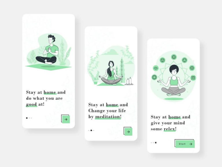 Yoga App Redesign - Free Figma Resource | Figma Elements