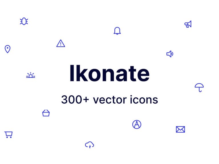 Ikonate 300+ Vector Icons - Free Figma Resource | Figma Elements