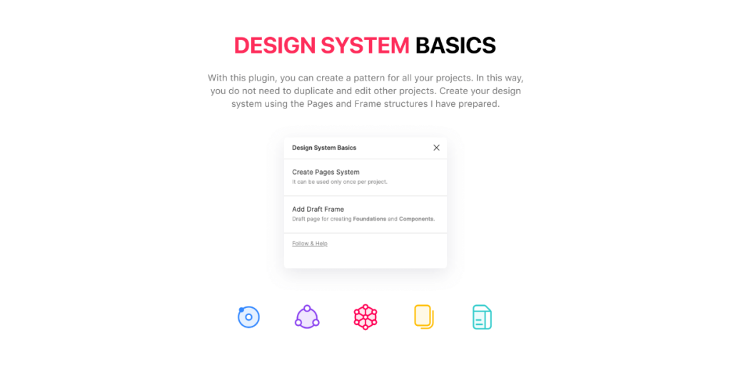 Free Design System Basics Figma Plugin | Figma Elements