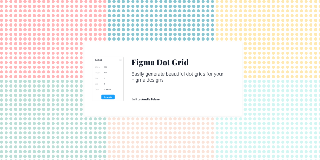 Free Dot Grid Figma Plugin | Figma Elements