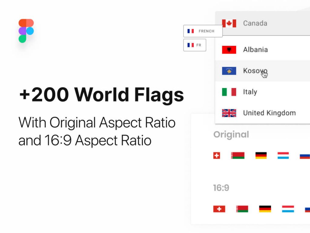 Original Flags Pack - Free Figma Resource | Figma Elements