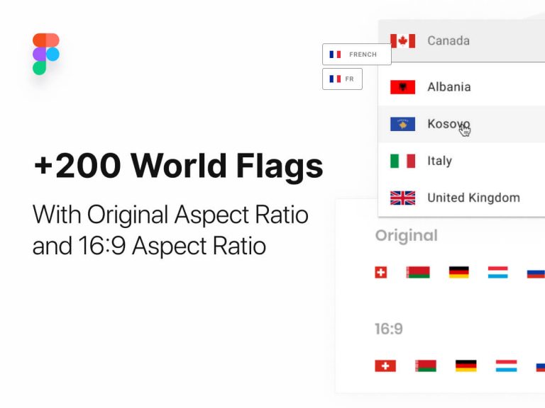 Original Flags Pack - Free Figma Resource | Figma Elements