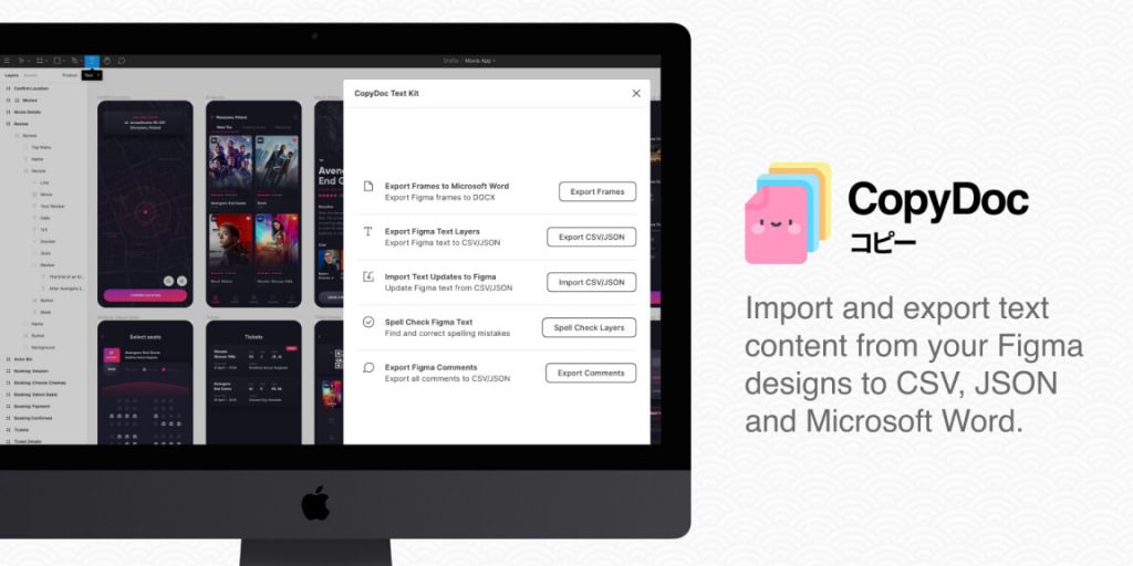 Free CopyDoc Text Kit Figma Plugin | Figma Elements