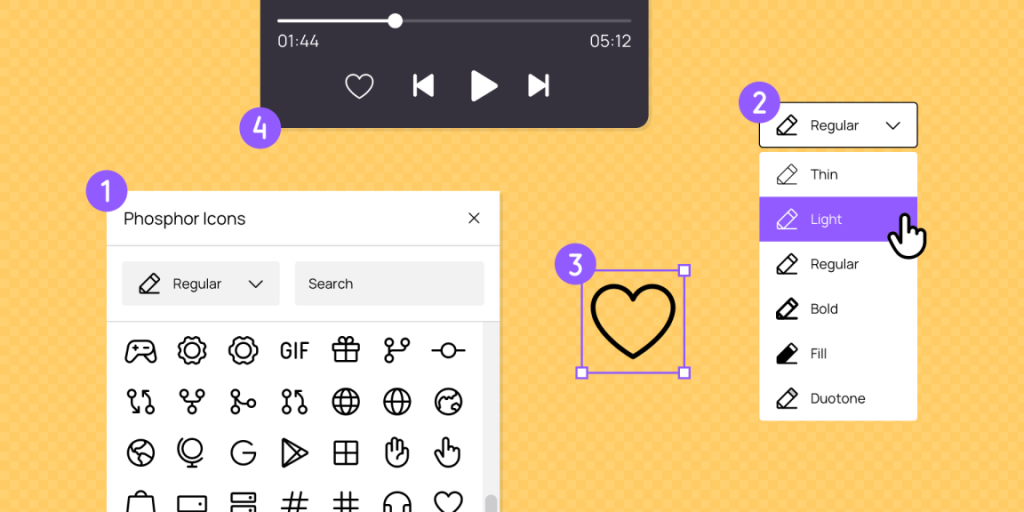 Free Phosphor Icons Figma Plugin | Figma Elements