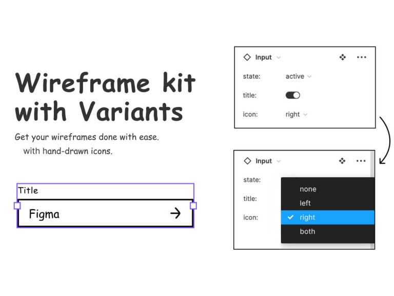 Simple Wireframe Kit - Free Figma Resource | Figma Elements